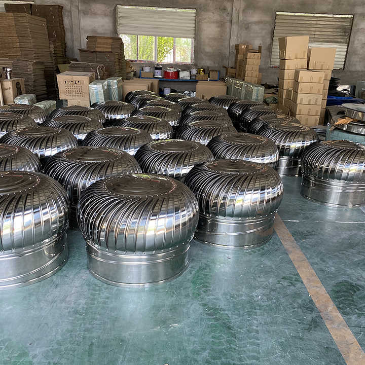 304 Stainless Steel Wind Power Roof Turbo Ventilation Wind Driven Roof ...