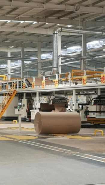 3/5/7 Ply Corrugated Cardboard Production Line - Efficient & Durable