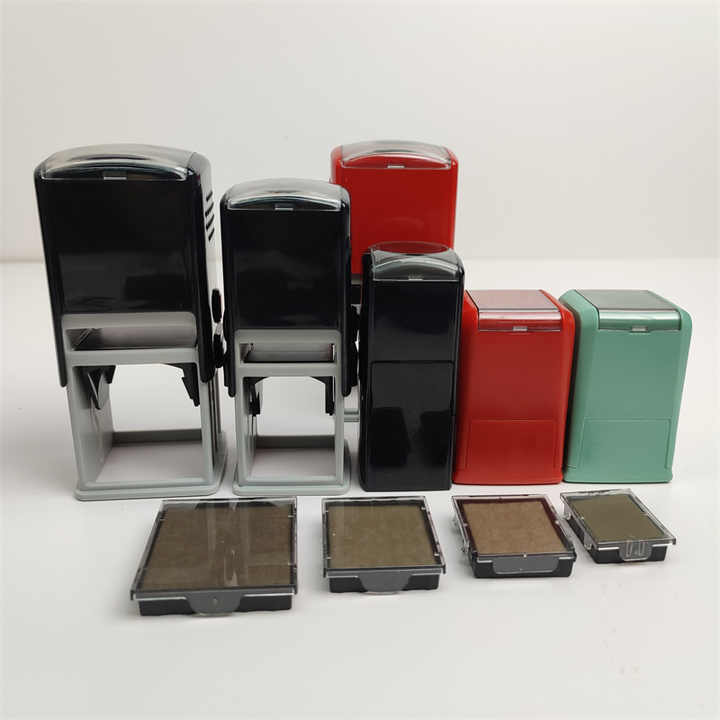 Custom AutomaticLogo Stamp Stempel Office Roller Text Date Rubber Self ...