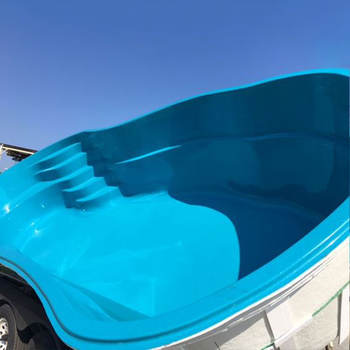 Outdoor custom fiberglass large big size family swim spa pool jacuzzi ...