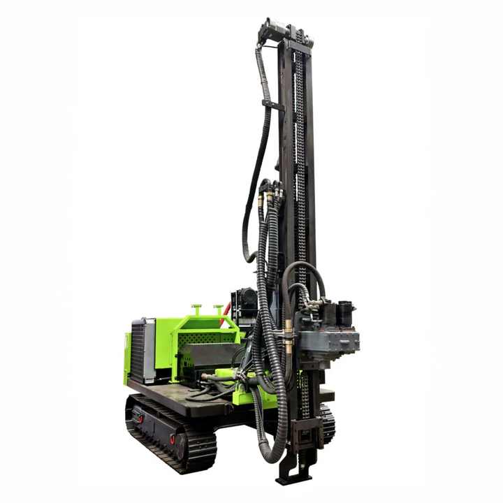 TZ539 Newly Designed Tracked Pile Drivers Piling Rig for Solar 4m ...