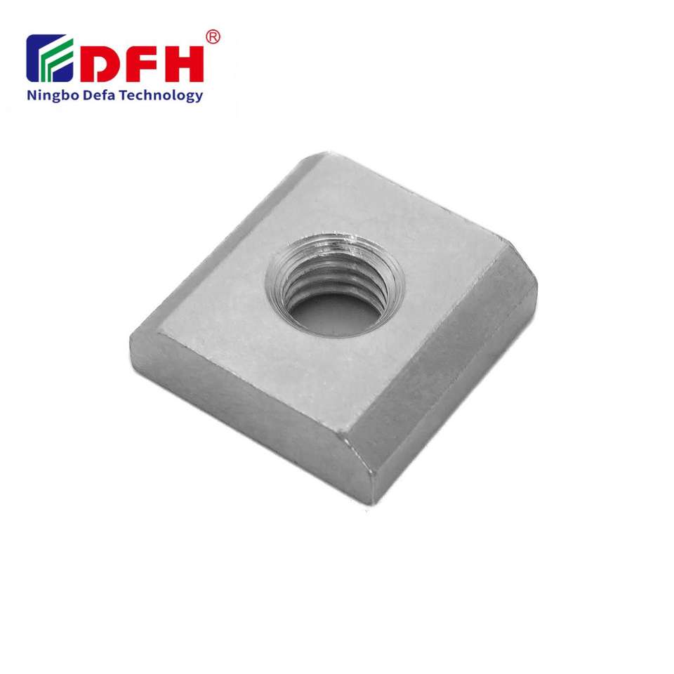 Industry 4040 Series M6 Preset T-Slot Square Insert Nut Steel Material ...