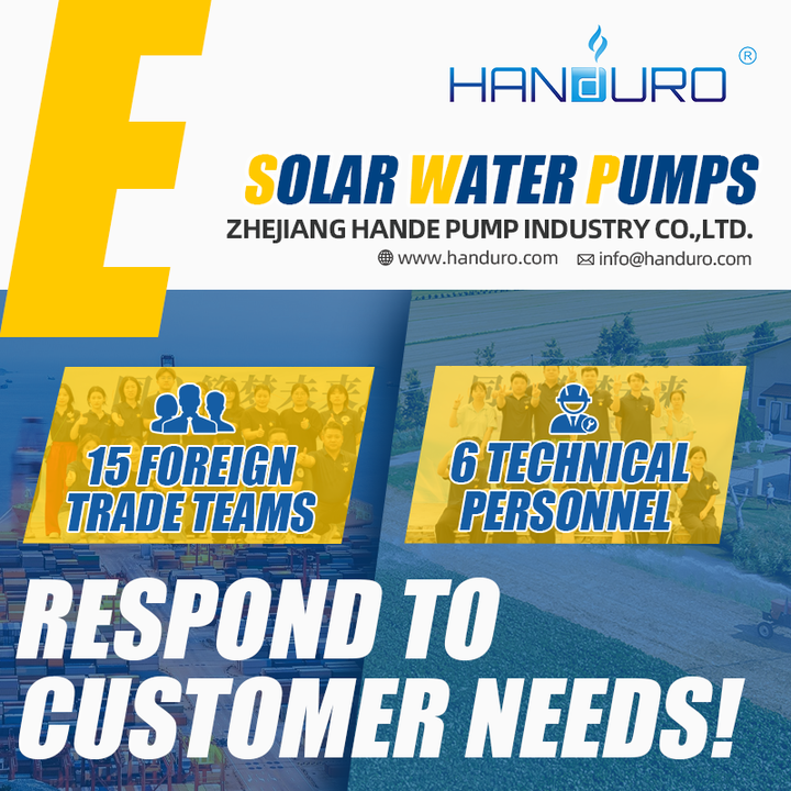 Handuro Solar Powered 5 Hp Water Pump Kits in India