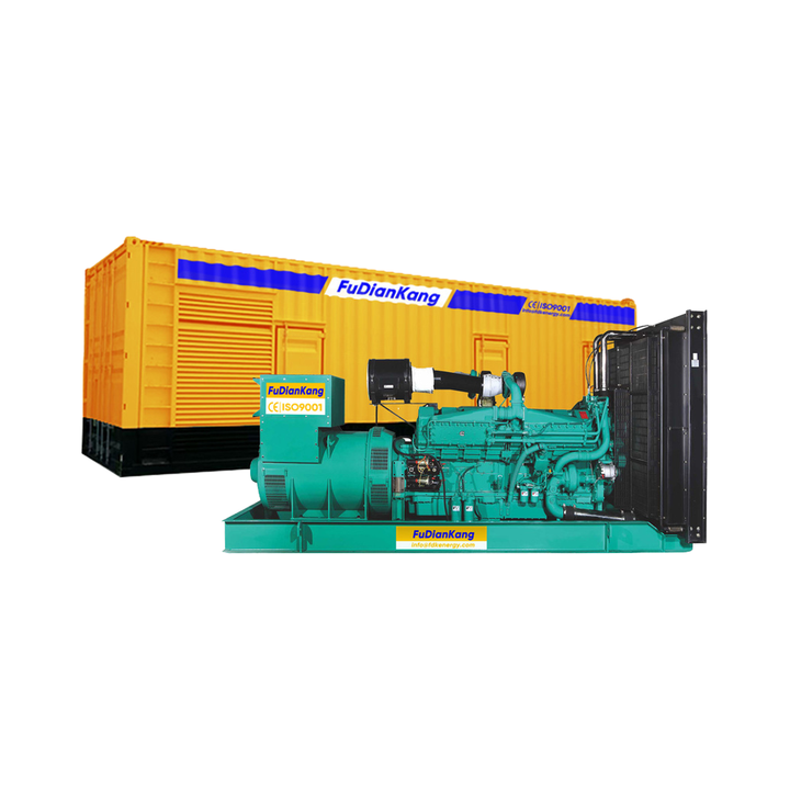 For Cummins KTA50-G8 Powered Open Frame Diesel Genset 1500KVA Generator ...