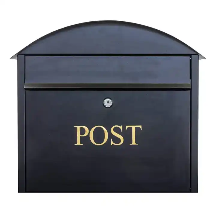 Wall Mounted Letter Box with Folding Sloped Roof Stainless Steel ...