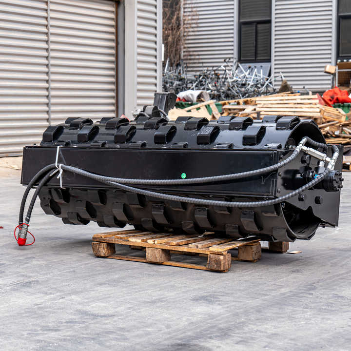 Coining Roller Vibratory Loader Roller Compactor Attachments for Heavy ...