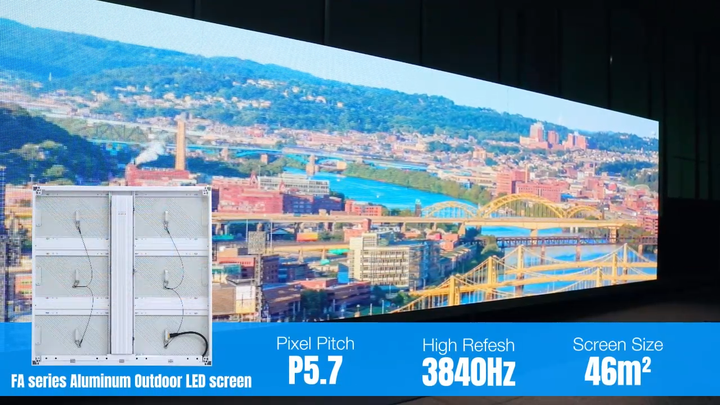 High Quality 10mm Pixel Pitch SMD Full Color HD LED Screen