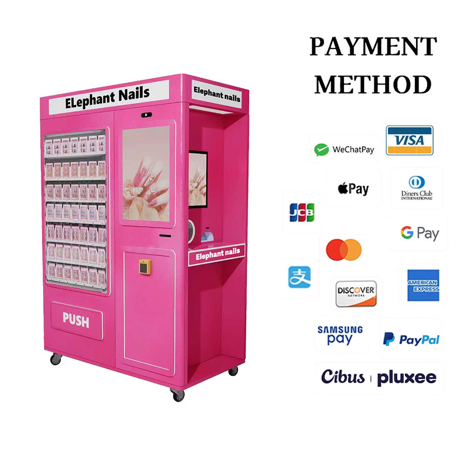DIY nail art printer vending machine with nail printing device nail art ...