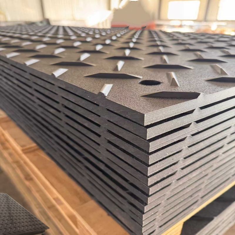 HDPE 4X8 Ground Protection Mats PE Plastic Polyethylene UHMWPE ...