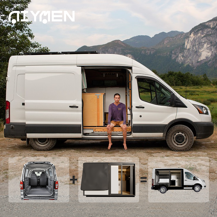 Mercedes Sprinter Box Vancubic Custom Capsule Units Cabinet Double ...