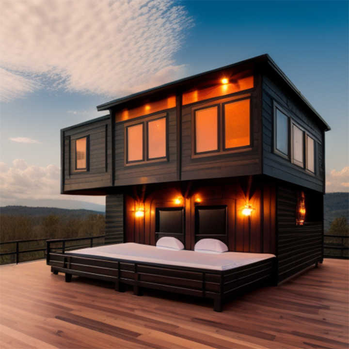 Luxury Villa 20ft Modular Prefab Small Tiny Room Detachable ...