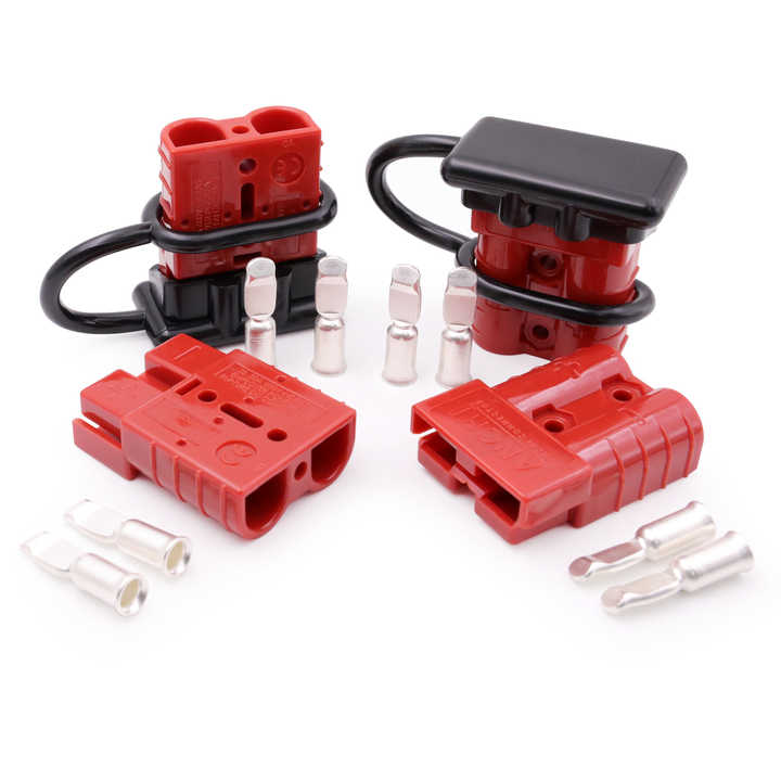 ANCHI 2 Pin Battery Quick Connector 50A 120A 175A 350A 600V Wire Power Connector Forklift ...