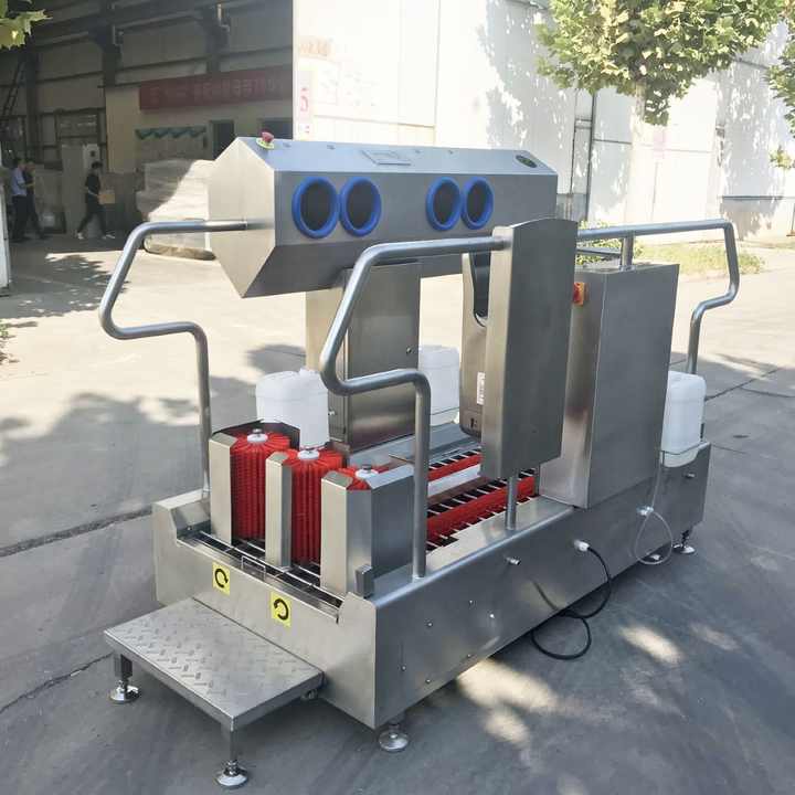 Automatic Hygiene Entrance Gate with Shoe and Hand Sanitizing Station ...