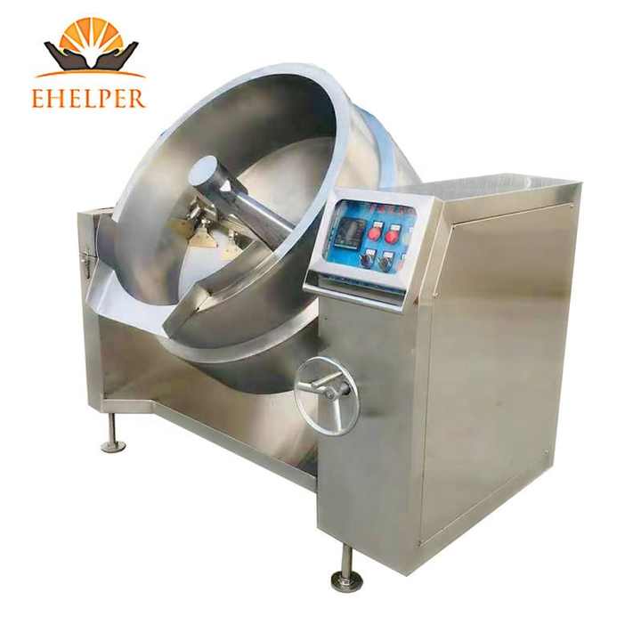 Fully Stainless Steel 100L Manual Tilting Planetary Mixer with Jacketed ...