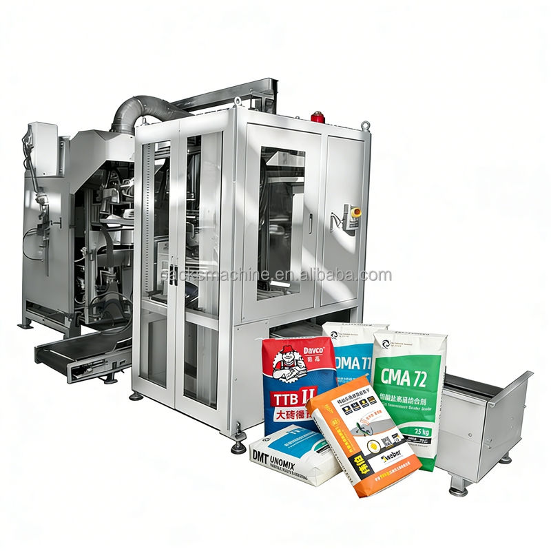 25kg Automatic Valve Bag Packing Filling Machine One Nozzle Cement ...