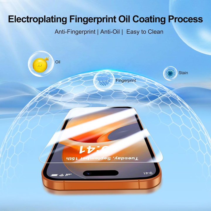 Transparent 2.5D Ultra Large Arc Mobile Phone Tempered Glass Film HD ...