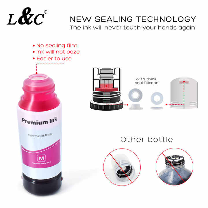 Wholesale EP003 001 002 003 004 Color Dye Ink Refill Ink for Epson ...