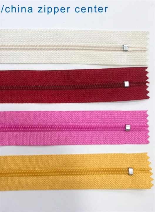 Sbs Factory Fastener 3# Nylon Zipper Custom Zipper Pants