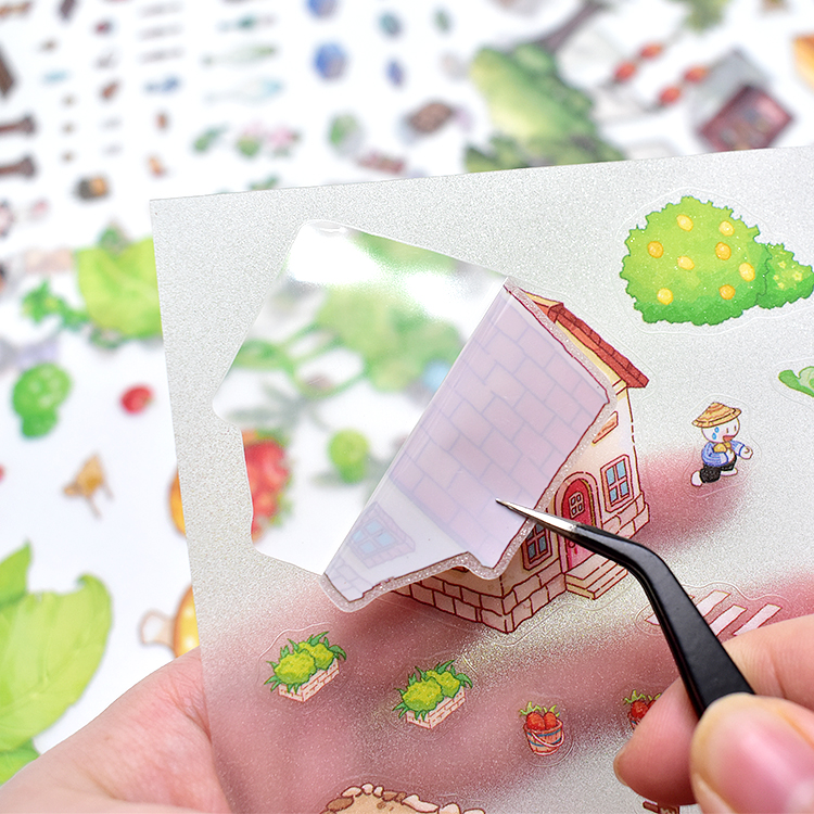 How to Choose Vinyl Sticker Sheet Custom Waterproof Transparent Clear ...