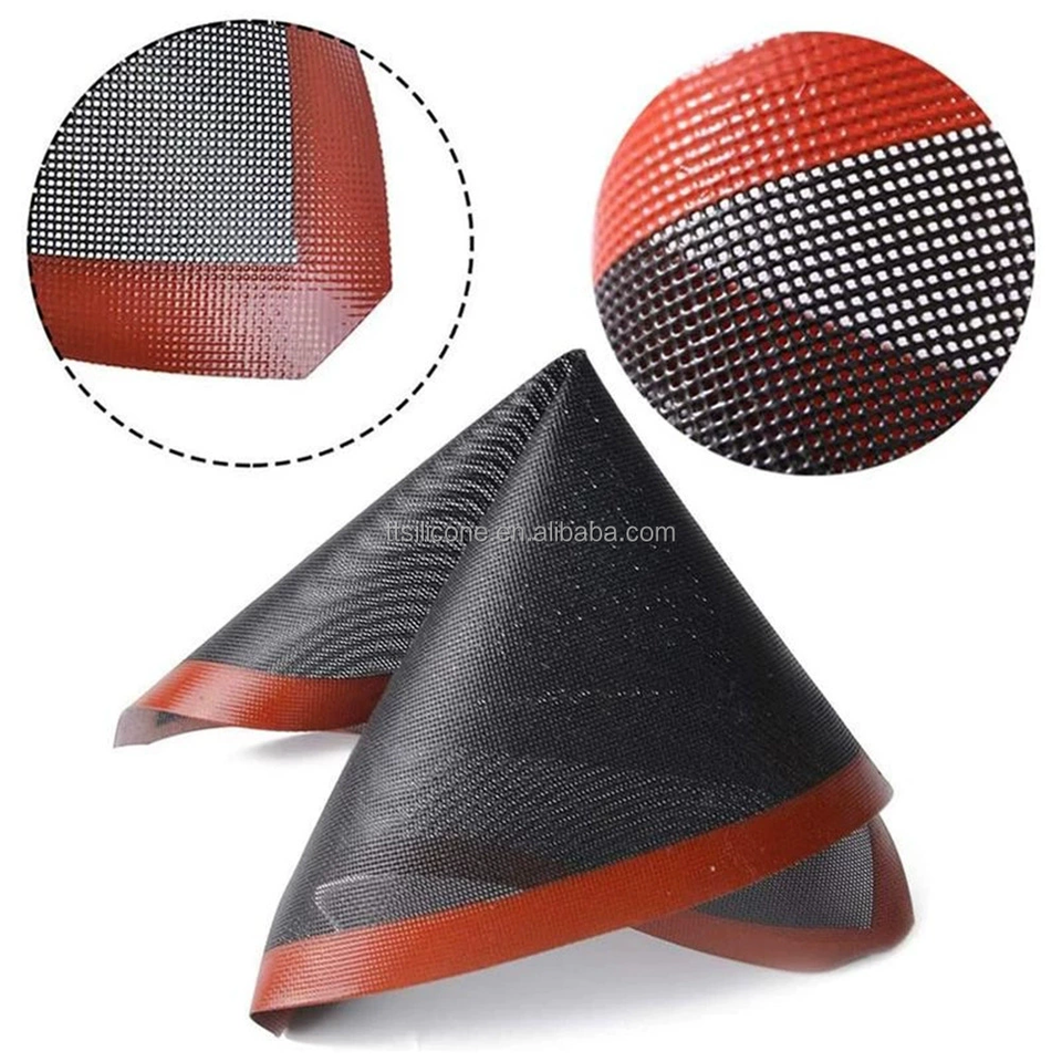 Manufacturer Low Price Custom Fiberglass Mesh Silicone Cookie 37*57cm ...
