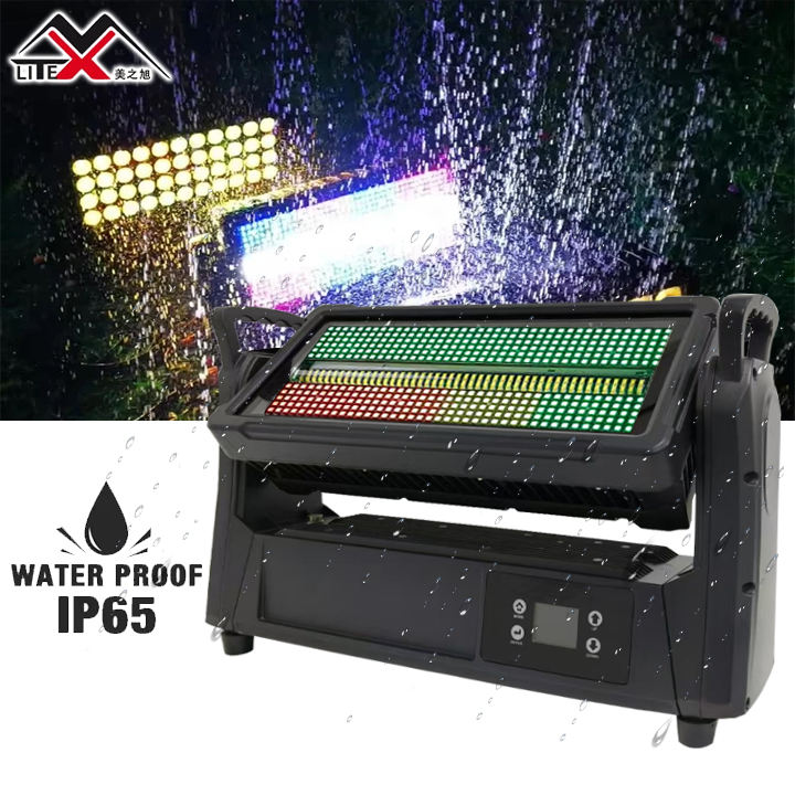 Stage DJ Light 960 RGB+W 12+12 Segments 1000W Moving Head Strobe Light