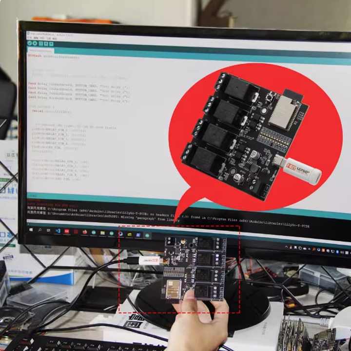 Zhenheng T-Relay ESP32 Quad DC 5V Iot Relay - High Quality