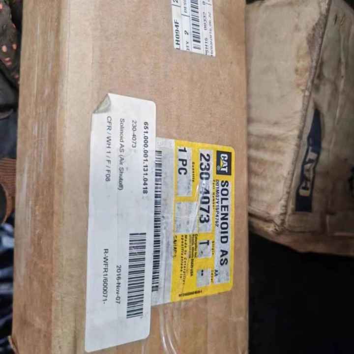 GENUINE CAT SOLENOID 230-4073 - OEM NEW & STAINLESS STEEL