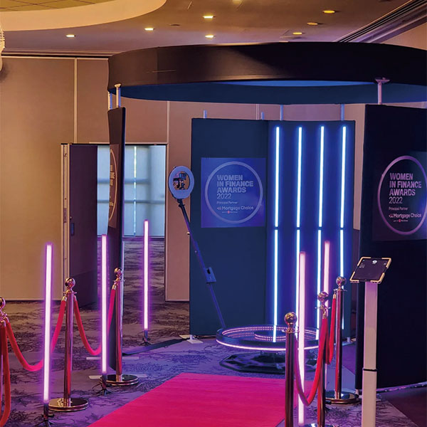 Boost Engagement with Our Interactive 360 degree photo booth enclosure ...