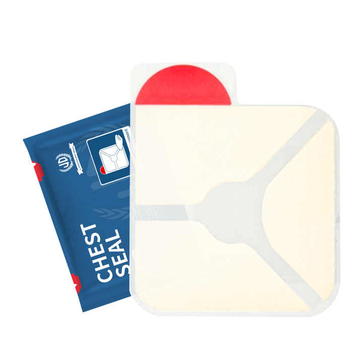 A-Shield 3 Channel Vented Emergency Chest Seal Y Holes Vented Occlusive ...
