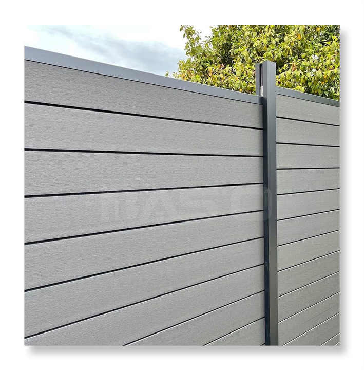 Eco-Friendly Waterproof WPC Privacy Fence Panels for Garden