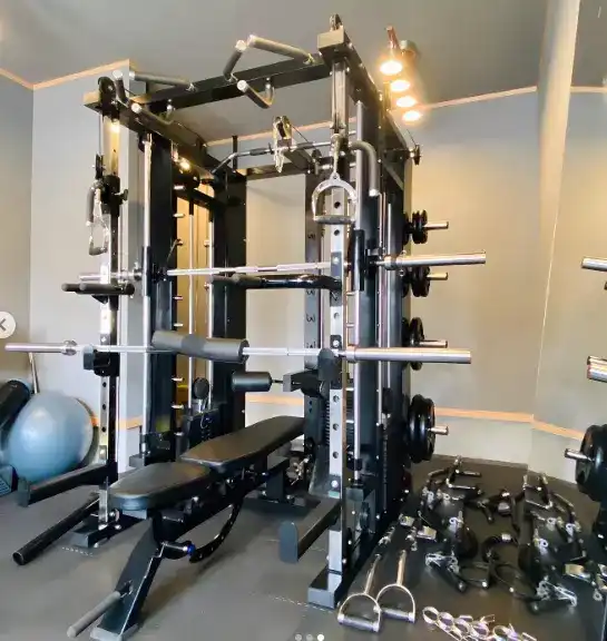 Gym Equipment - Strength Training with Smith Machine