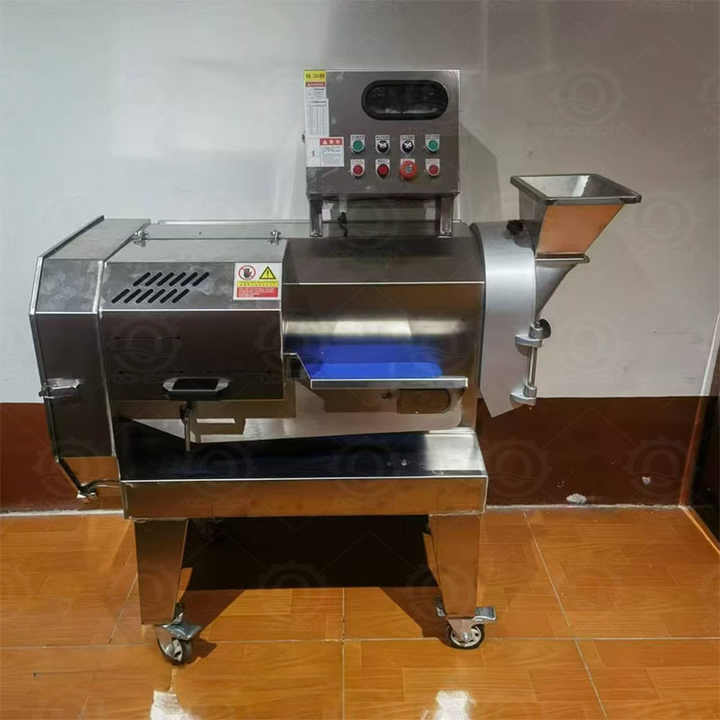 DE QDMECH Touch Screen vegetables fruits slicer kitchen chopper cutter ...