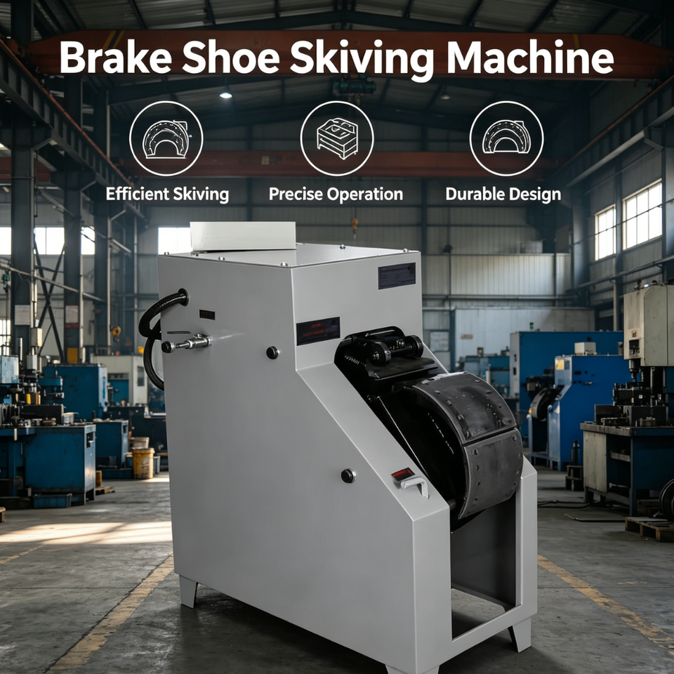 Cost-effective Brake Shoe Skiving Equipment, User-friendly Design ...