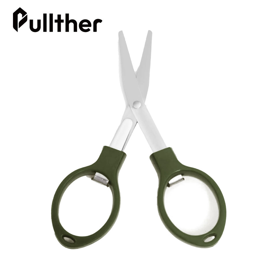 Folding Fishing Scissors 10cm Stainless Steel Heavy Duty Line Cutter ...