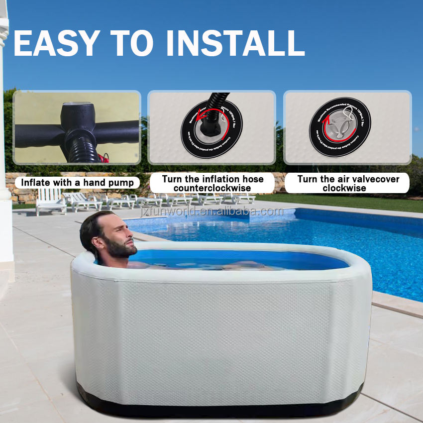 Ice Bath Cooling System Ice Bath Machine Inflatable 1hp Water Chiller ...
