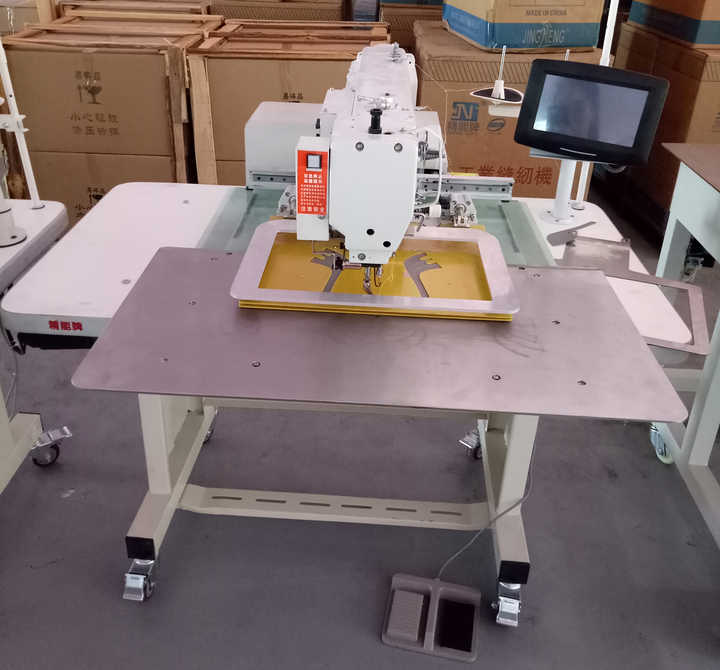 Automatic Computer Control Programmable Pattern Bag Backpack Sewing ...