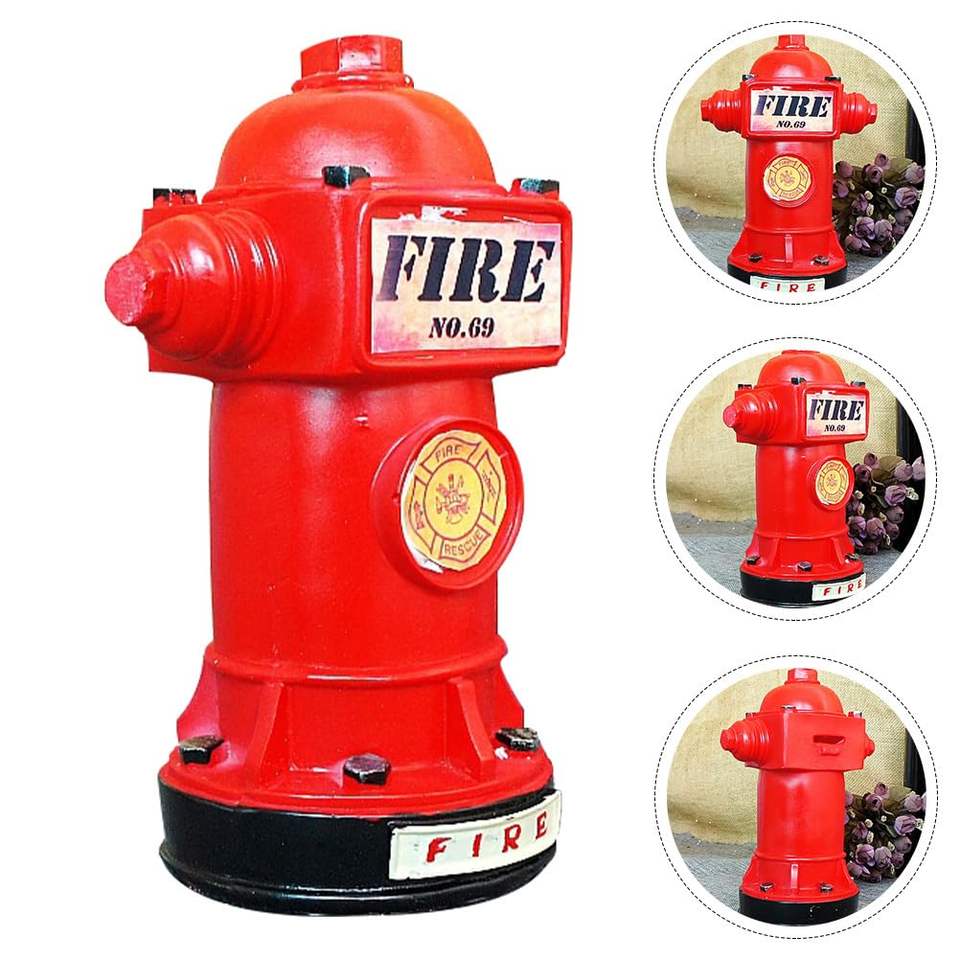 Mini Fire Hydrant Piggy Bank Custom Fireman Gifts Fire Hydrant ...