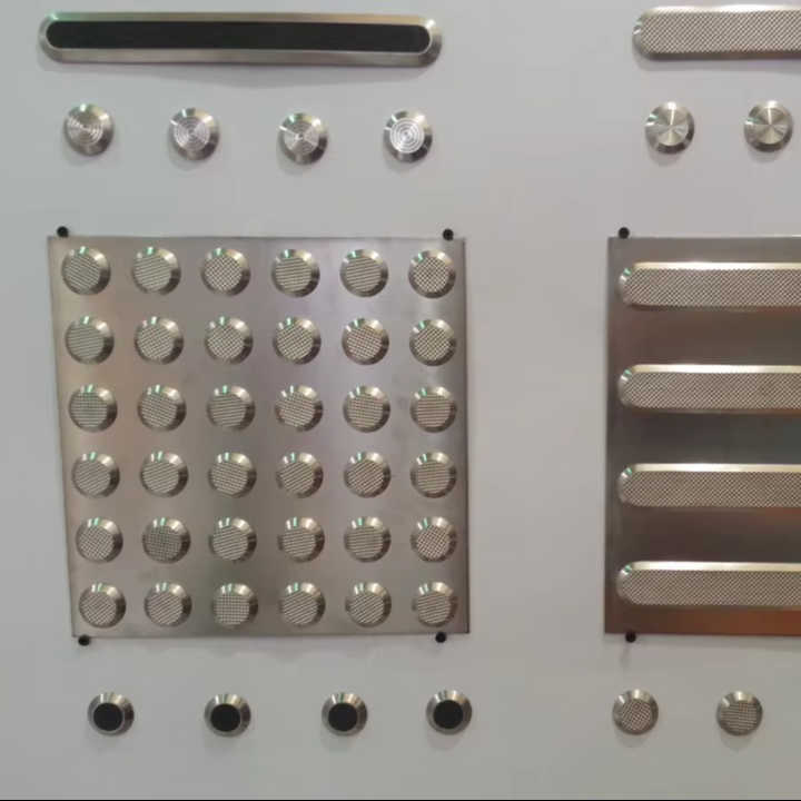 Warning Floor Tiles - Durable Stainless Steel Tactile Indicators