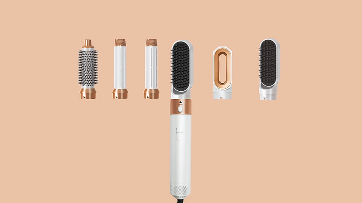 2023 Professional 5-in-1 Detachable Styler - Versatile & Efficient