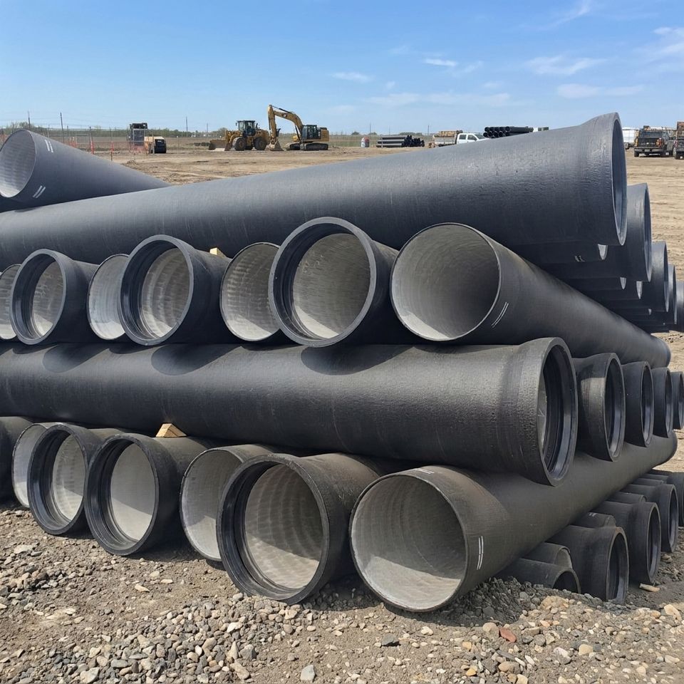 Factory Price Black Carbon Steel Cast Iron Pipe Ductile Iron Pipe With ...