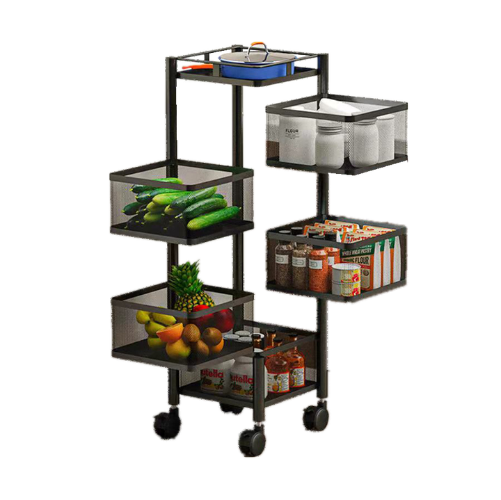 Kitchen Cabinets Accessories multifunctional kitchen storage rotatable ...