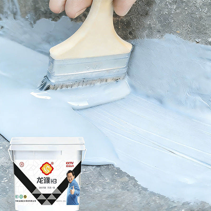 Fast Curing Polyurethane Waterproof Coating for Bathroom Kitchen Roof Exterior Wall Swimming ...