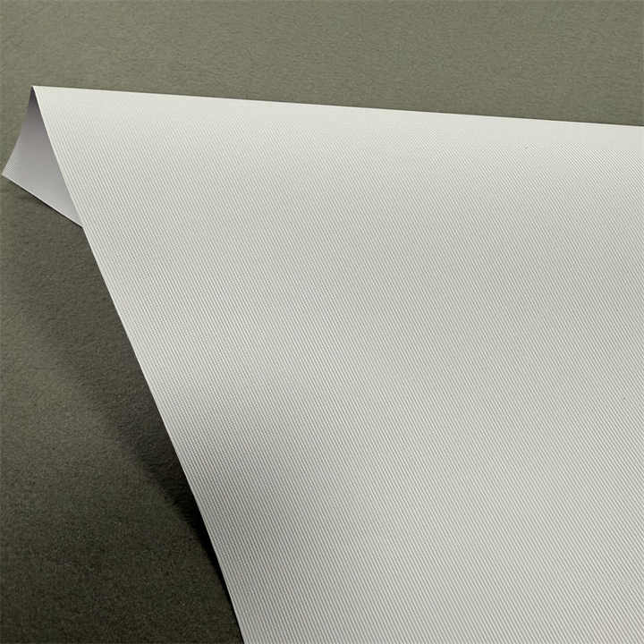 Premium Texture-Knitted White Back Fabric Advertising Material for UV ...
