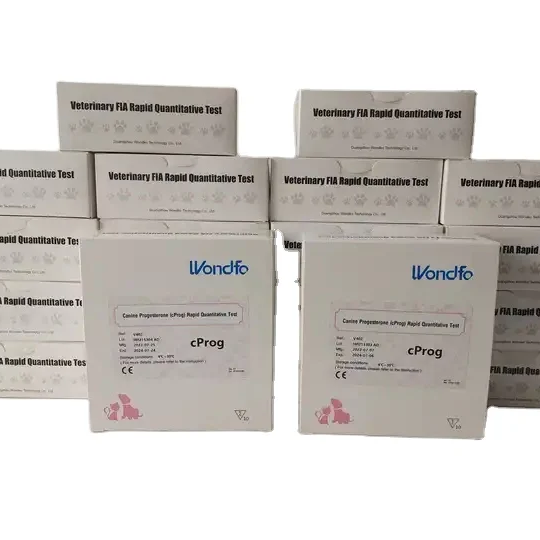 Wondfo Fincare Canine Progesterone Test Kits CProg HbA1c CRP Veterinary ...