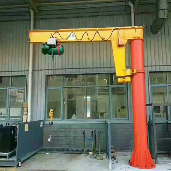 1 Ton 2 Ton 10 Ton Movable Slewing Pillar Jib Crane Cantilever Arm Jib ...
