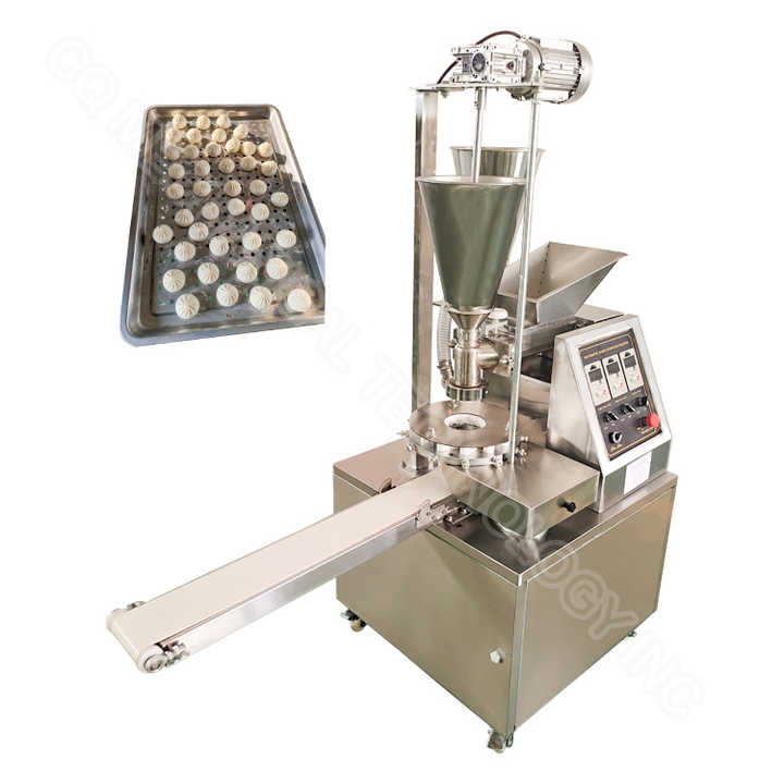 Double Headed Maker Chinese Automatic Small momo Making Machine ...