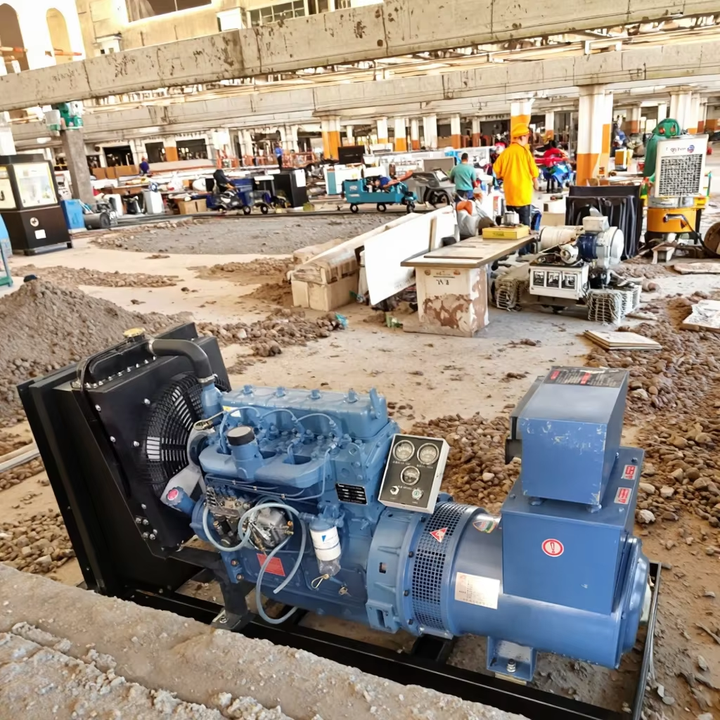88kva 60kva 30kva 30kw Diesel Generator Set Open Frame Single-Phase ...