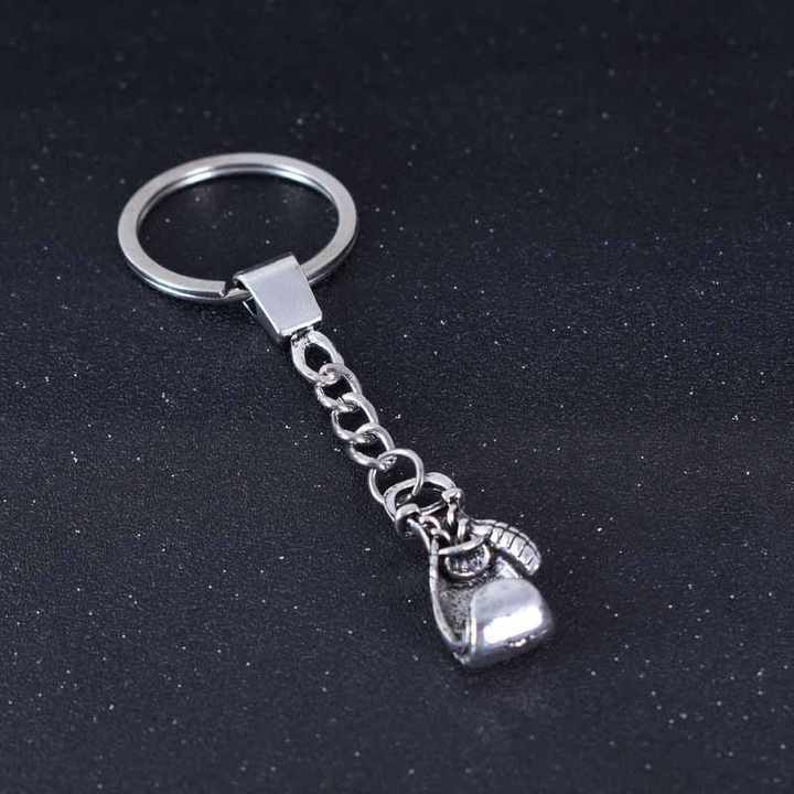 Customized Key Ring with Mini Boxing Gloves - Perfect Gift