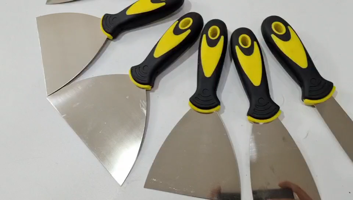 Mirror Finish Stainless Steel Putty Knife Scraper - Industrial Grade ...