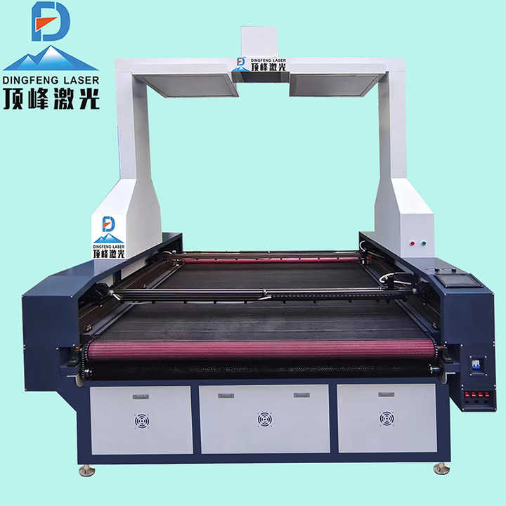 1822 Digital cutter fabric laser machine for positioning cutting ...